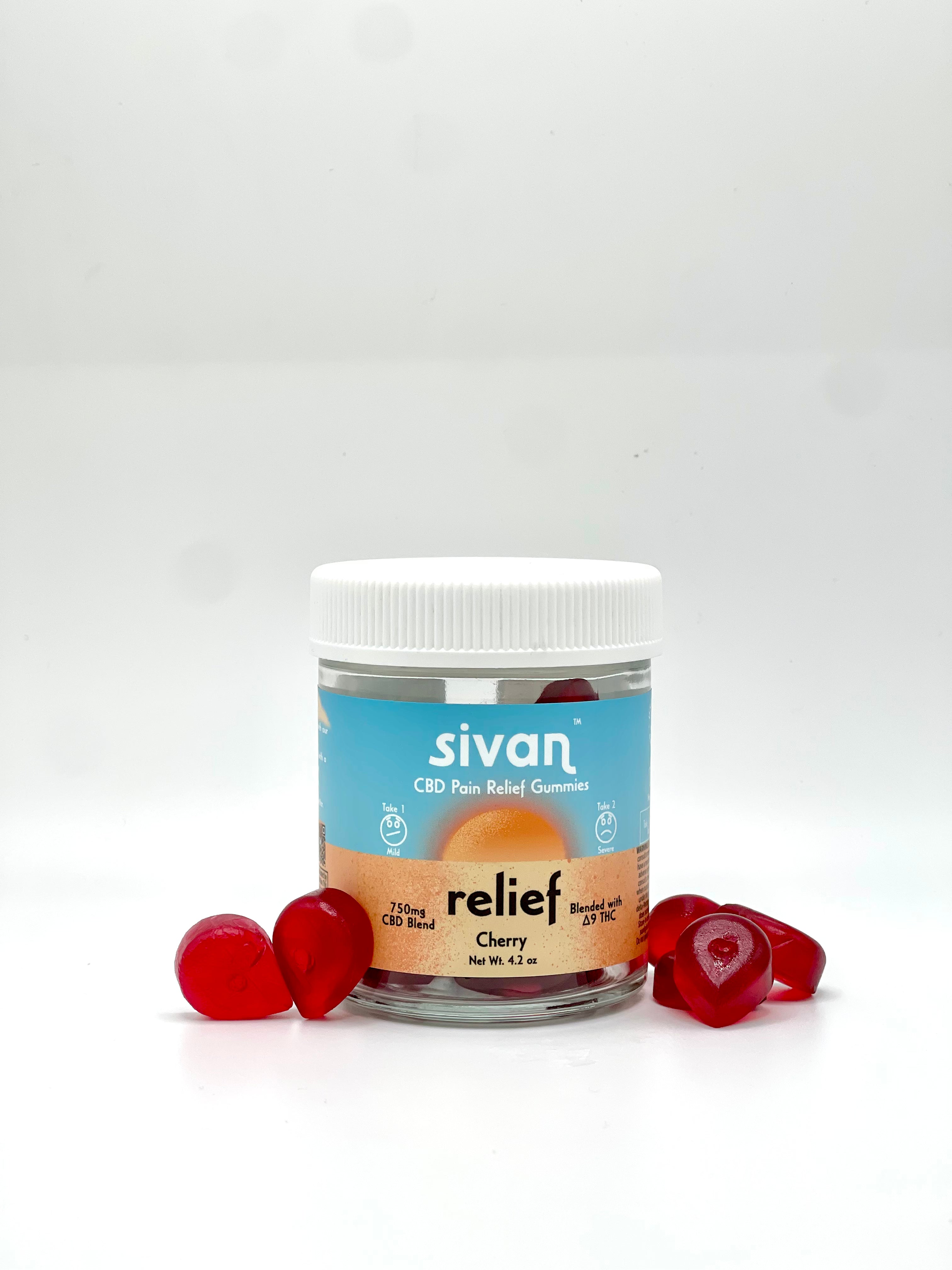 SIVAN | Relief Full Spectrum CBD Gummies 750mg - Cherry – AlterNative Express